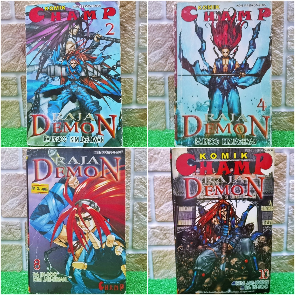 PRELOVED 』Komik Raja Demon (Tora Aman/CHAMP) Karya Ra In Soo / Kim Jae Hwan Manhwa Comic Korean ...