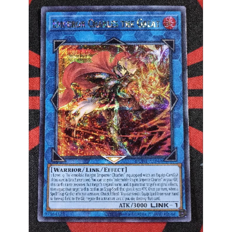 YUGIOH KONAMI DUNE-AE048 Emperor Charles the Great (Secret Rare/Ultra Rare) | Shopee Malaysia