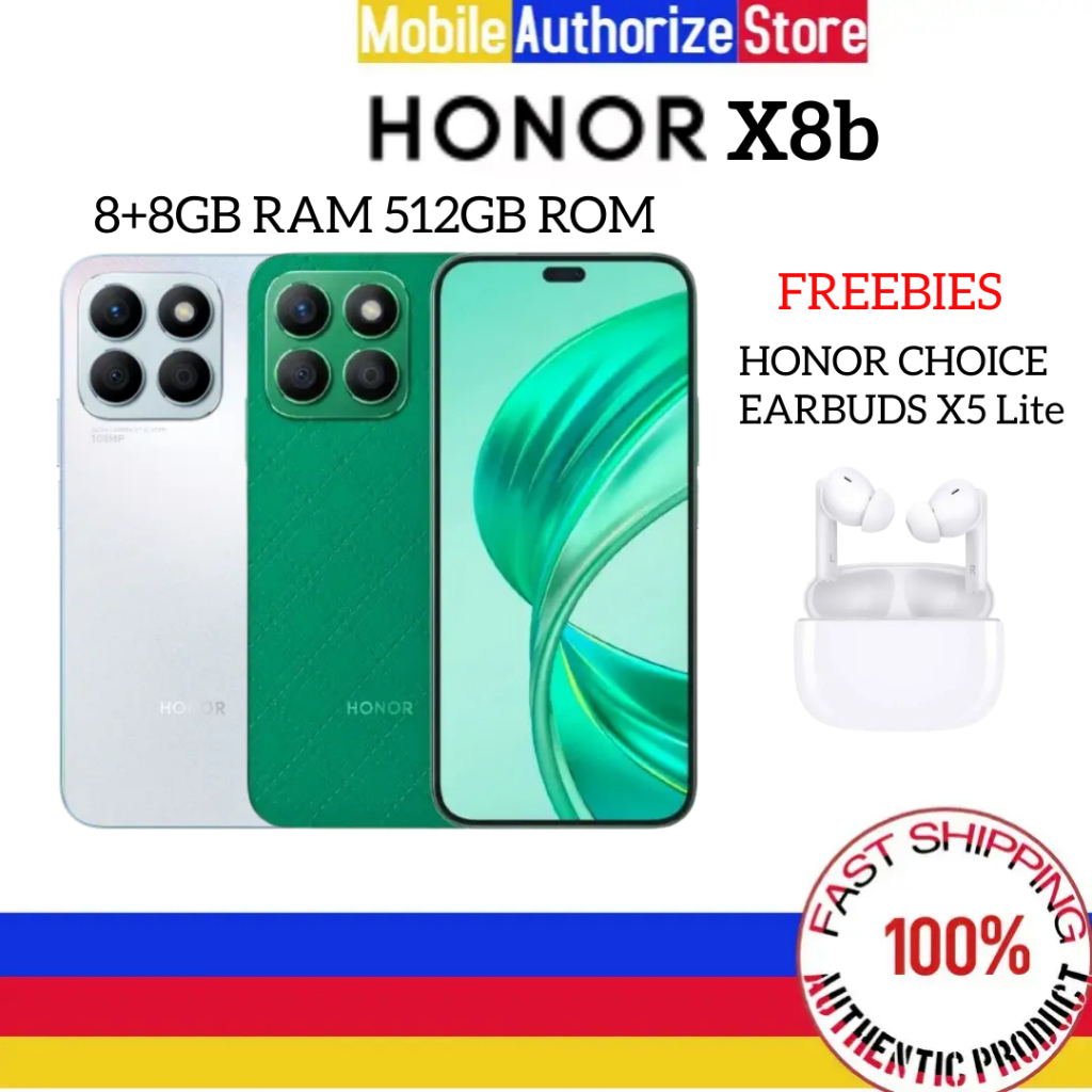 [NEW] HONOR X8b | 8+8GB RAM 512GB ROM | 108MP & 50MP Portrait ...