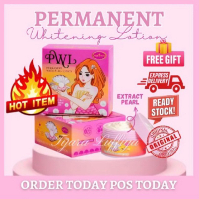 PWL Permenent Whitening Lotion 3x extra whitening by Nisjuewim | Shopee ...
