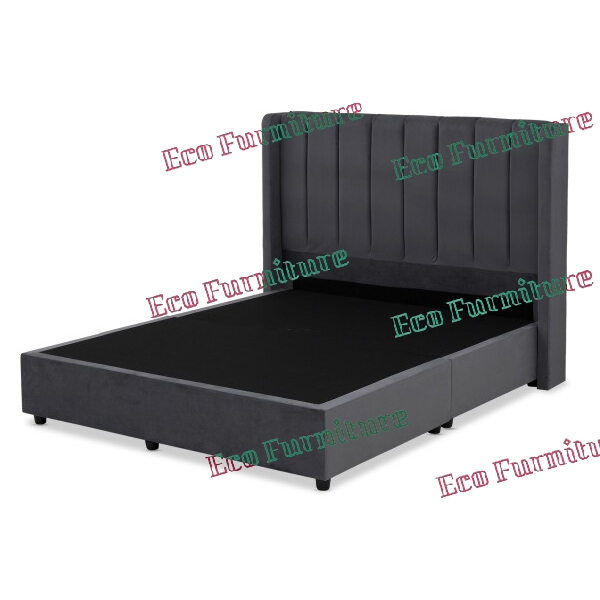 Katil Kain Katil Hitam Divan Katil Single Super Single Queen King ...