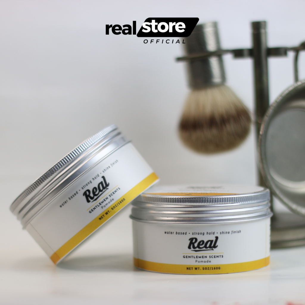 Real Pomade Gentlemen Scents Strong Hold | Shopee Malaysia