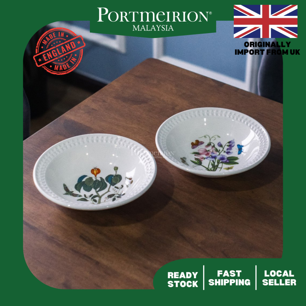 COMBO Seconds Portmeirion Embossed 9 inch Pasta Bowl set of 2 (ENG ...