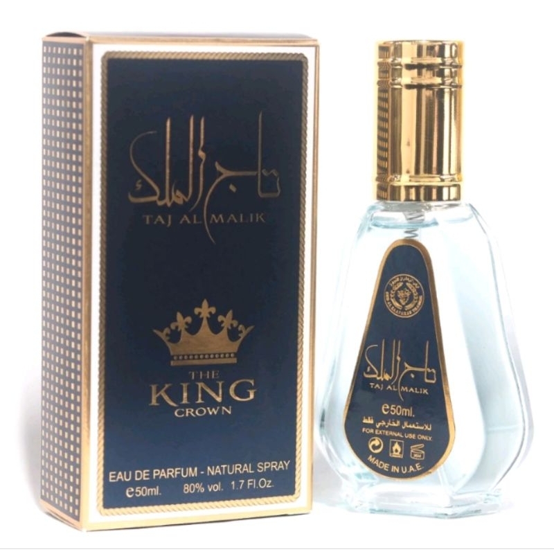 Taj Al Malik The king crown Eau de parfum 50ml original Dubai edp ...