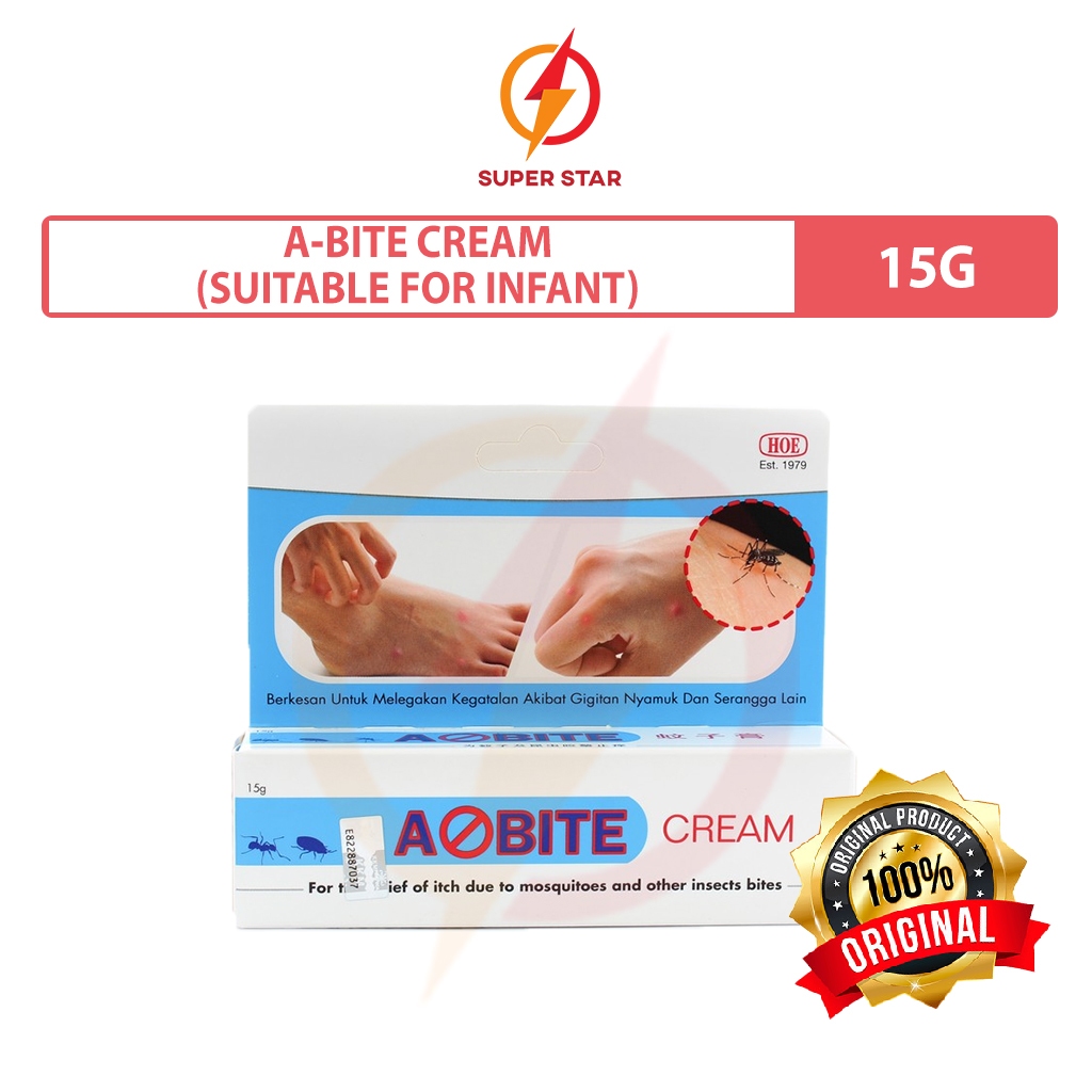 HOE Abite Aobite Cream 15g (Mosquito/Insect Bites Relief Suitable For ...