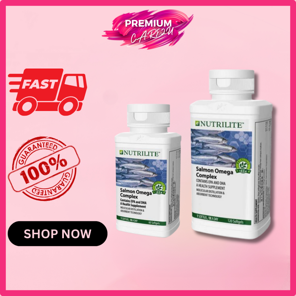 Nutrilite Salmon Omega Complex Oil ( 60 / 120 sg ) | Shopee Malaysia