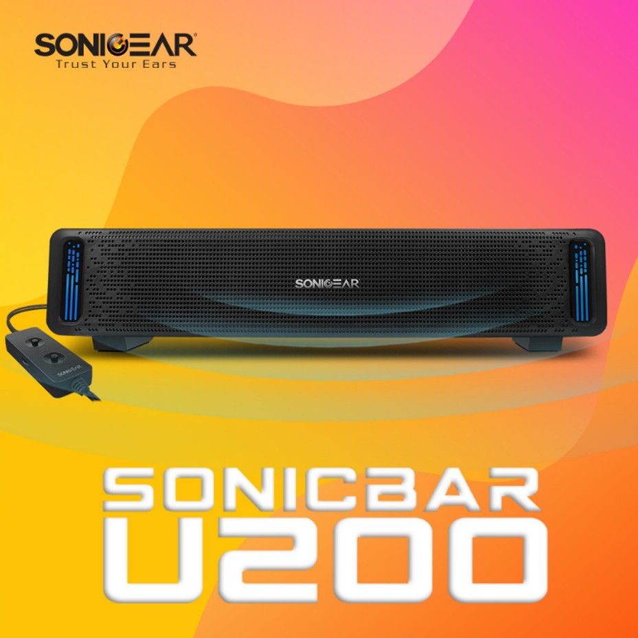 Sonicgear U200 Powerful Wired Sound Bar Speaker for Mobile Phone ...