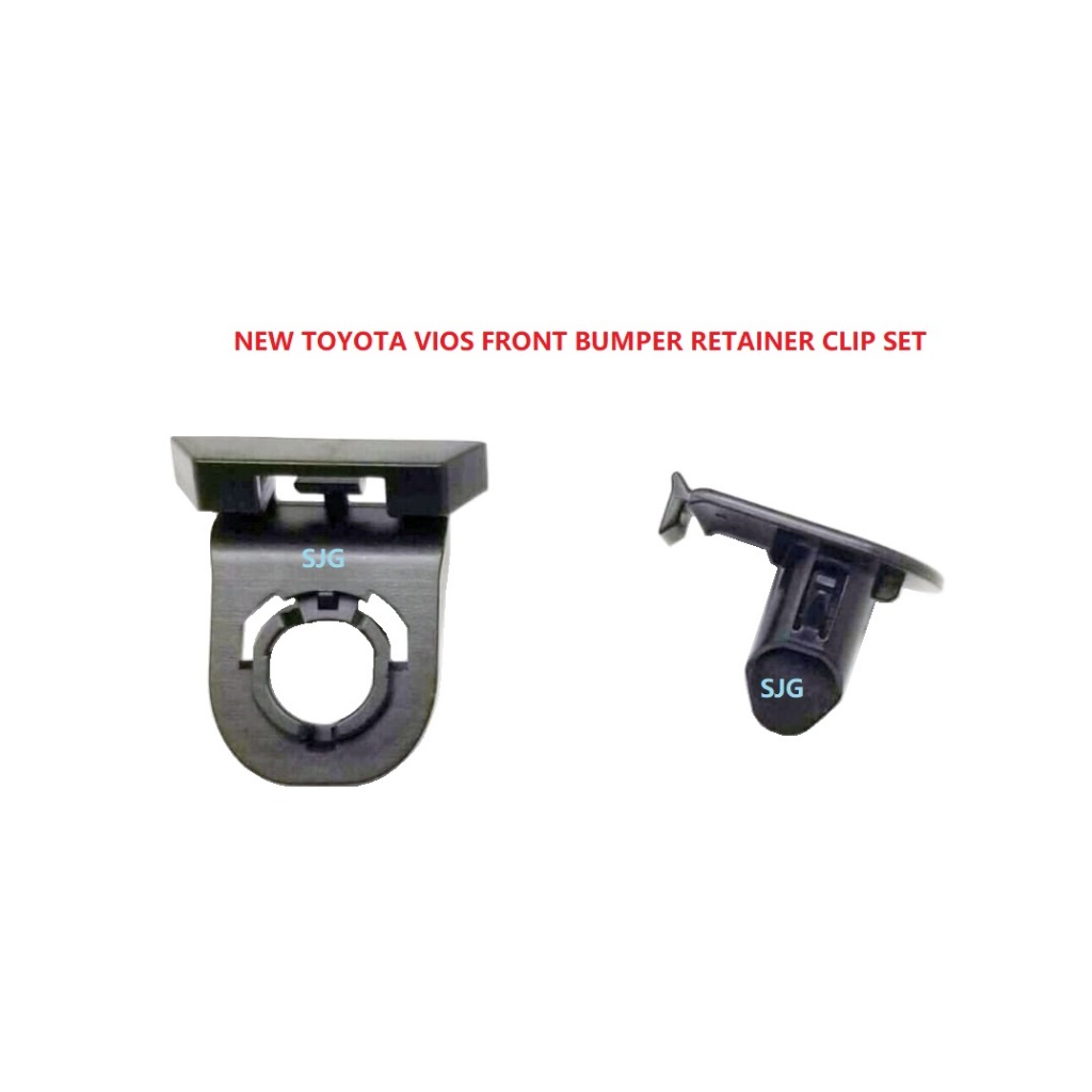 🚘 TOYOTA Bumper Fender Liner Clip Set (1 Set – Male + Female) | Shopee ...