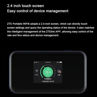 ZTE MU5001 MU500 5G 5.7Gbps 4G+ LTE UNLOCKED MiFi Modem Router Mini ...
