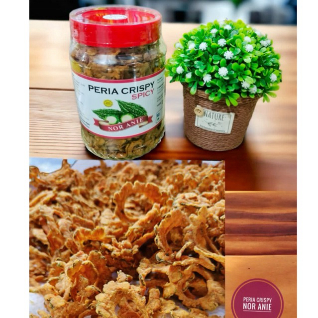 HOT ITEM Peria Crispy Spicy Rangup Snack Makanan Pantang Sihat Homemade ...