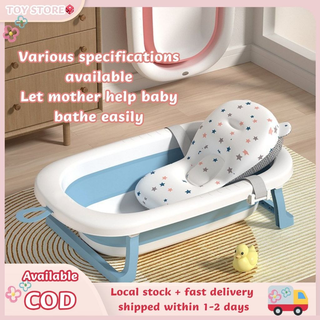 Large Baby Bath Tub For Newborn Foldable Folding Bath Tub Besen Mandi ...