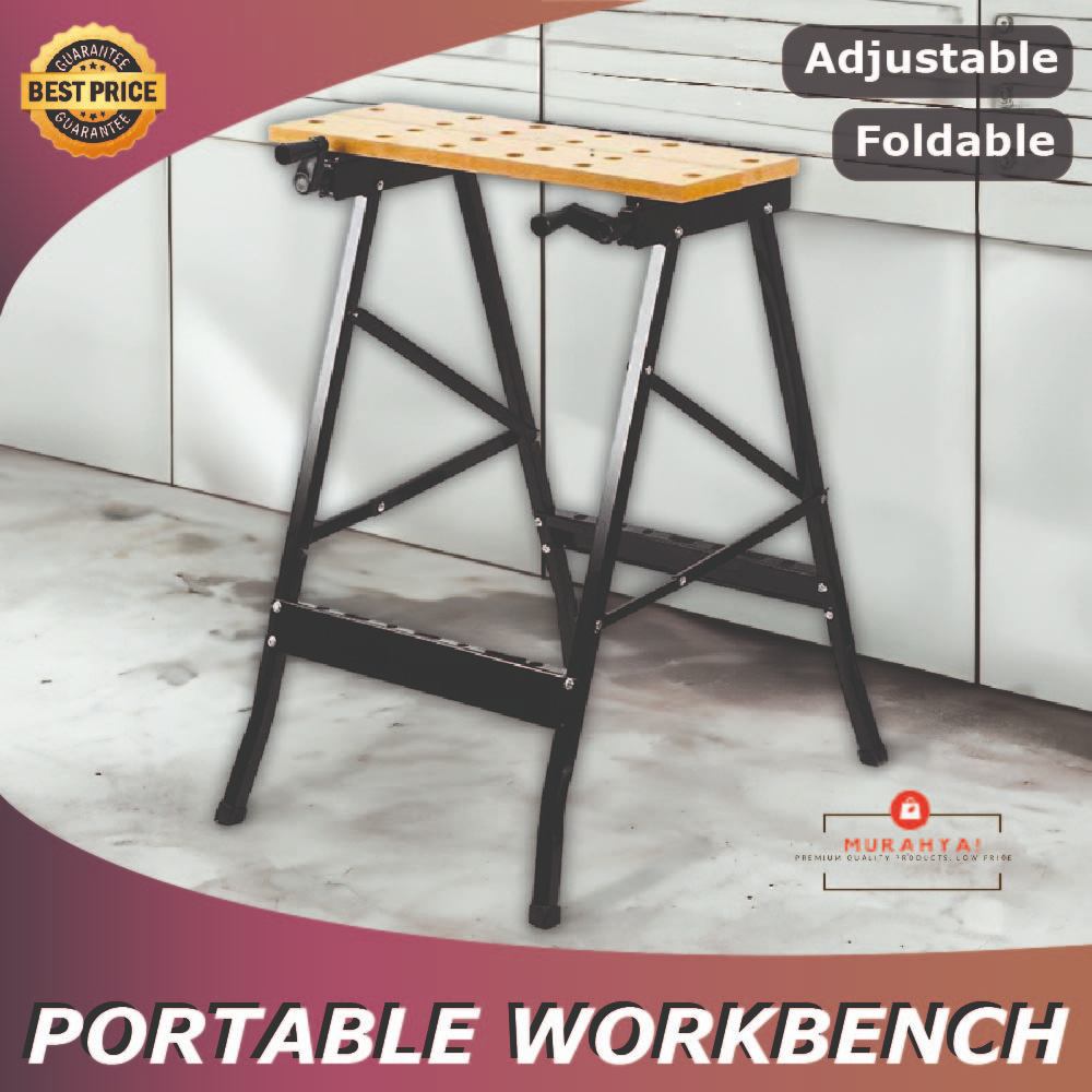 Workbench Table Portable Working table Adjustable work bench workshop ...
