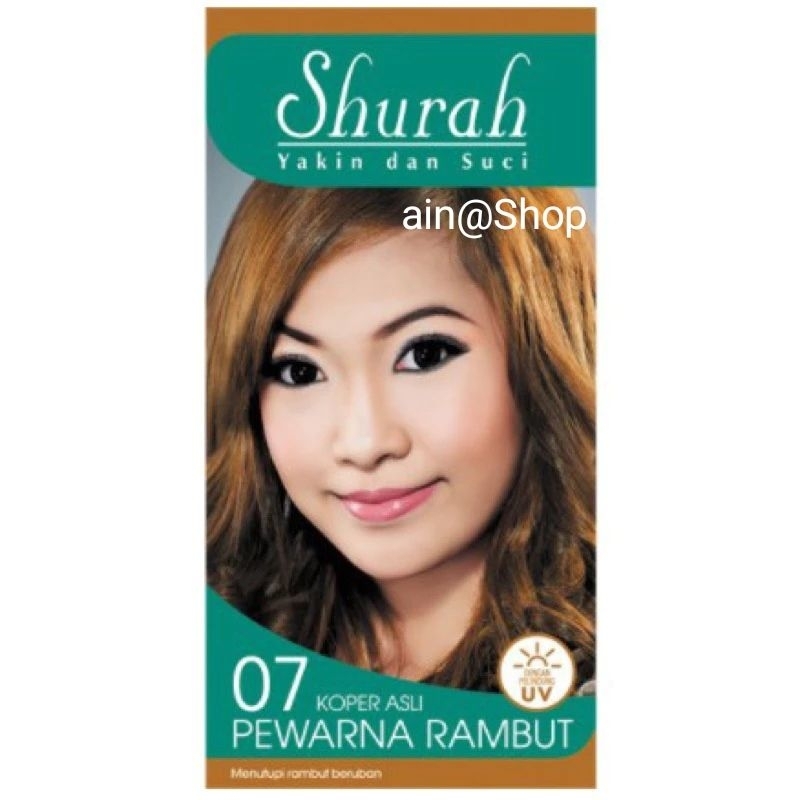 SHURAH Pewarna Rambut | Shopee Malaysia