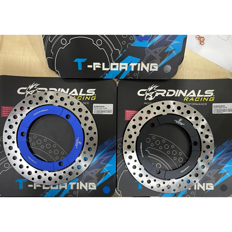 CARDINALS RACING NMAX NVX 155 ALLOY FRONT T-FLOATING DISC PLATE 230MM ...