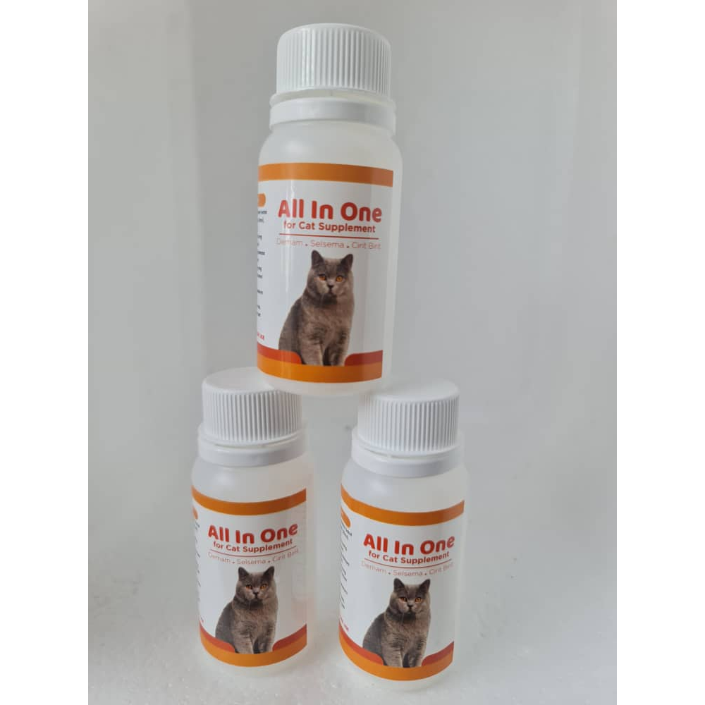 FLU 'Away ALL IN ONE For CAT 60ML | Shopee Malaysia