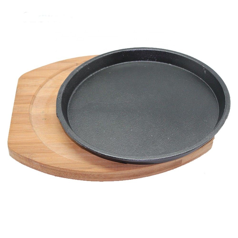 ound Sizzling Plate / Round Hot Plate Sizzling Teppanyaki Grill Plate ...