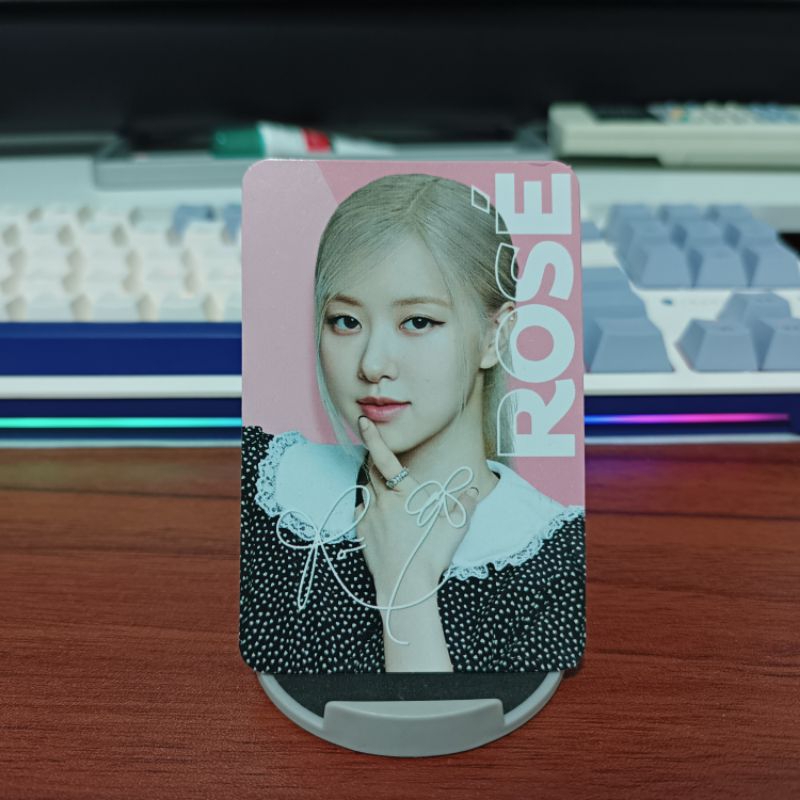 Oreo X Blackpink Photo Card Rose | Shopee Malaysia