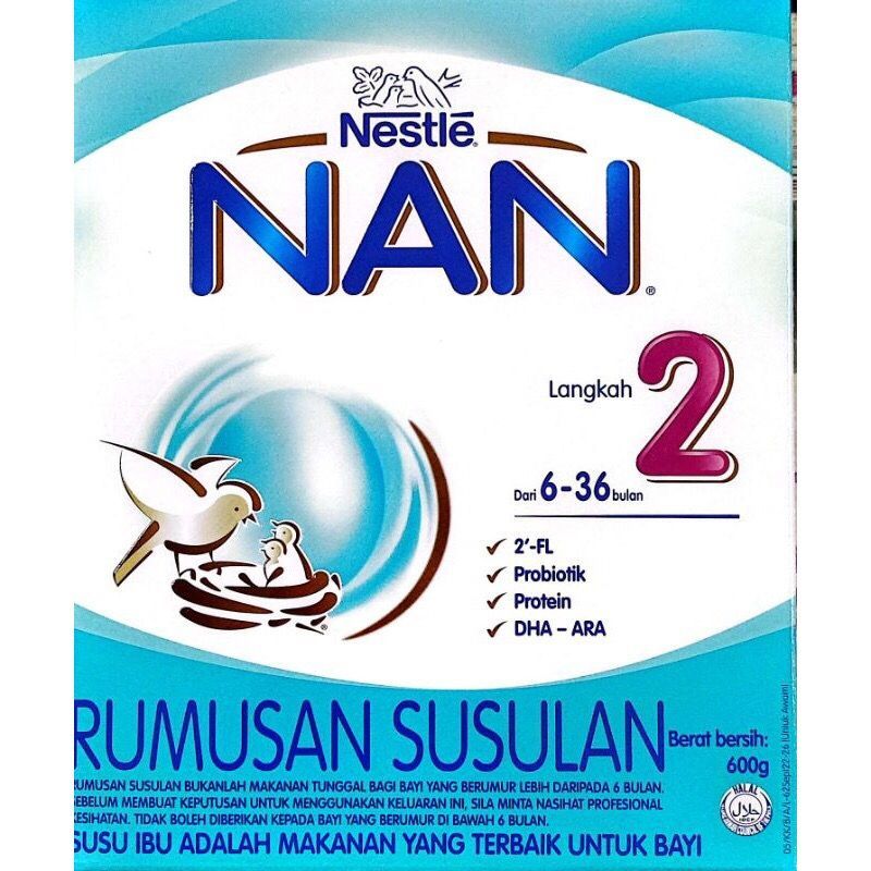 Nestle NAN Step 2 (600g) EXP:2025 MARCH | Shopee Malaysia
