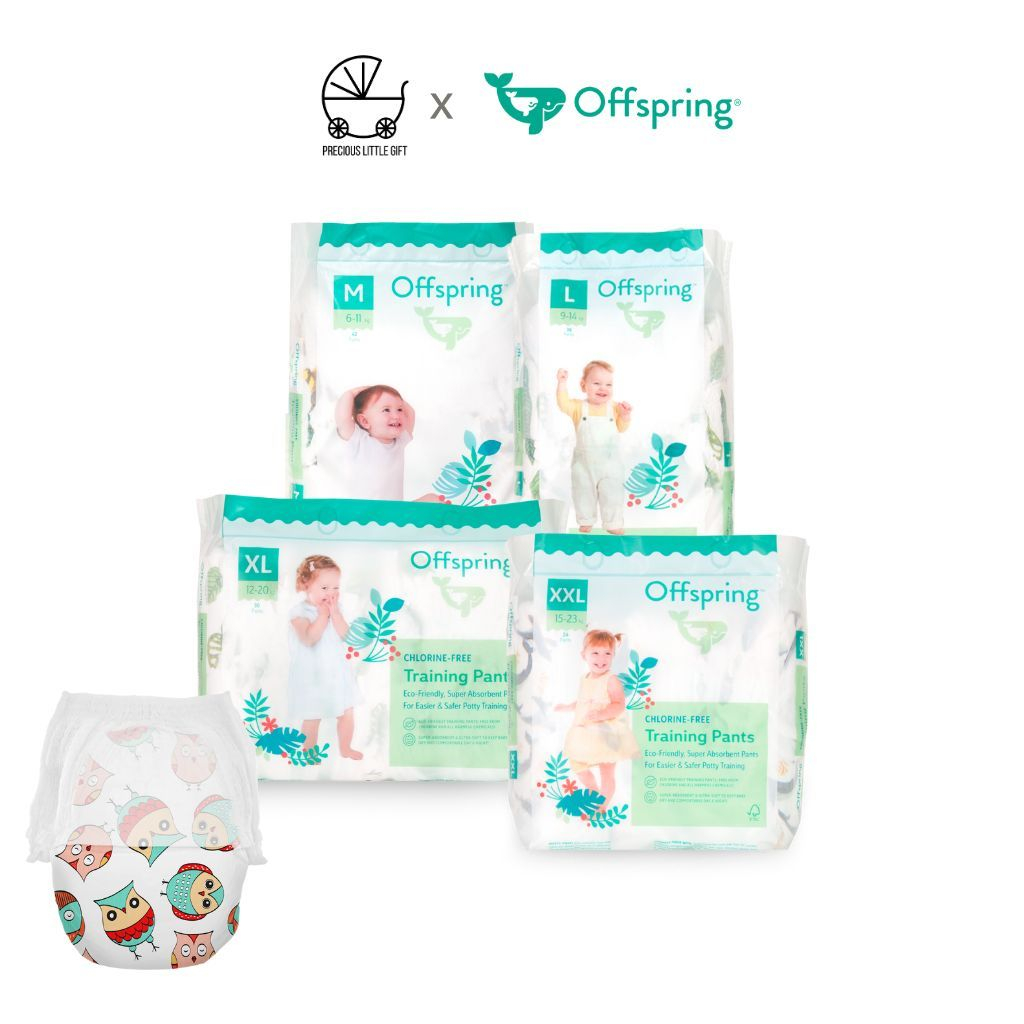 Offspring - Premium Fashion Pants Diaper - M / L / XL | Shopee Malaysia