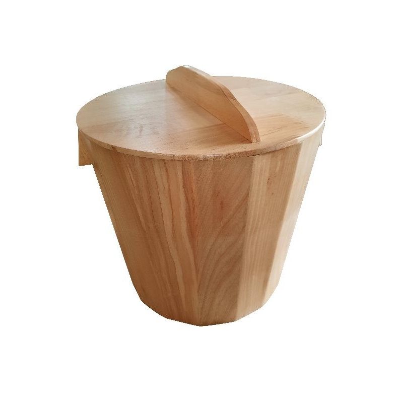 Wooden Rice Bucket 10 kg Tong Beras Kayu | Shopee Malaysia