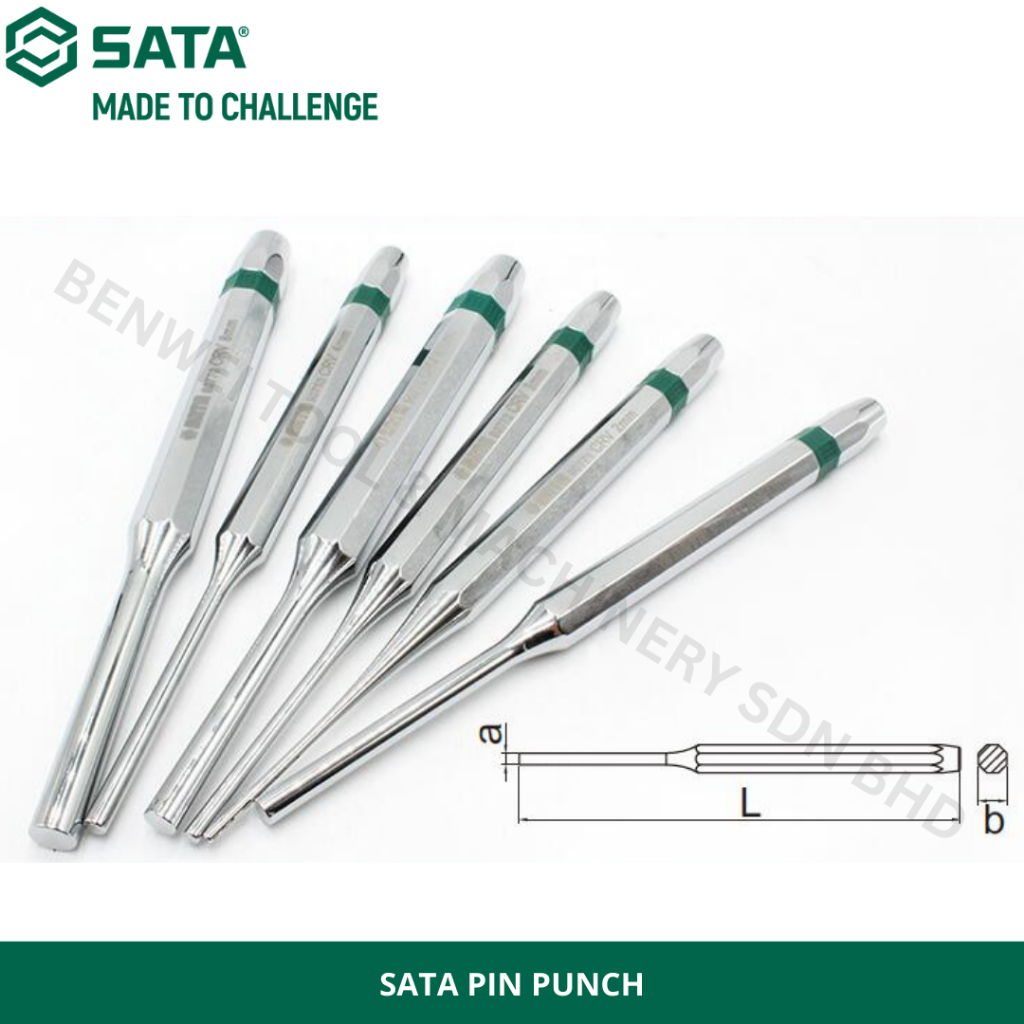 SATA PIN PUNCH / 2MM / 3MM / 4MM / 5MM / 6MM / 8MM / PIN PUNCH SET ...