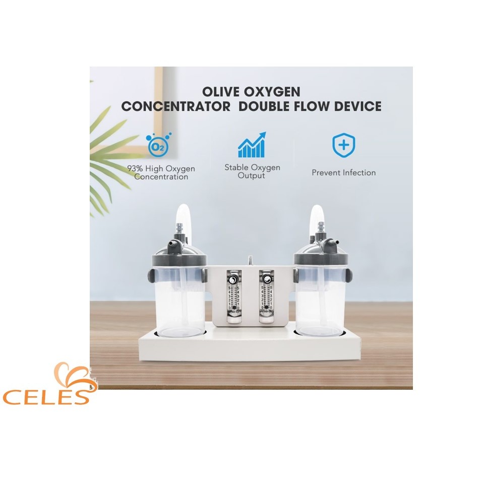 Olive Oxygen Concentrator Dual Flow Splitter Device For 2 | Shopee Malaysia