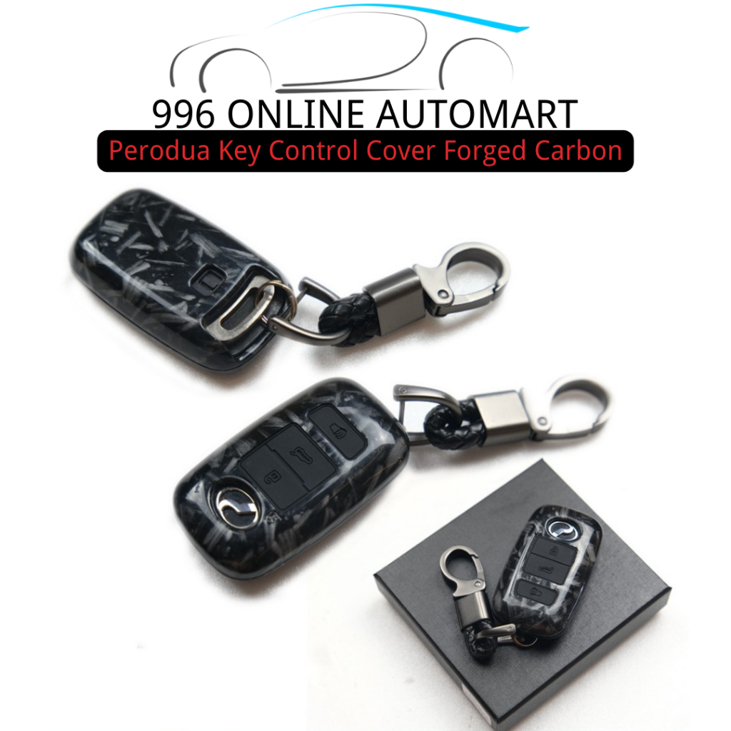 PERODUA AXIA ARUZ BEZZA MYVI ALZA ATIVA FORGED CARBON KEY REMOTE ...