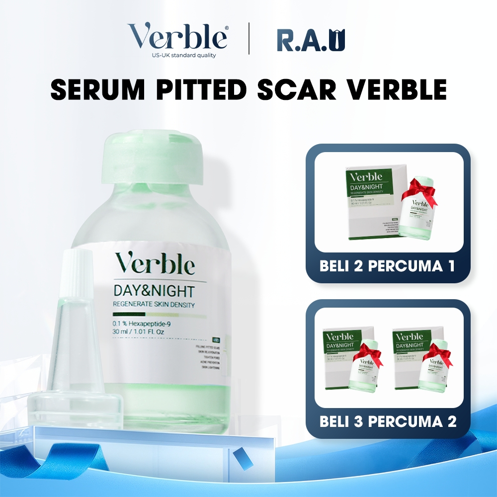Serum Pitted Scar Verble Restore facial skin Erase pitted scars Reduce ...