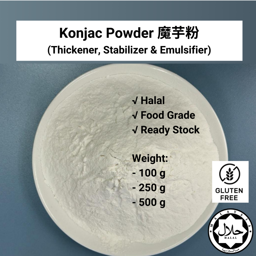 Konjac Powder 魔芋粉 (Thickener) | Shopee Malaysia