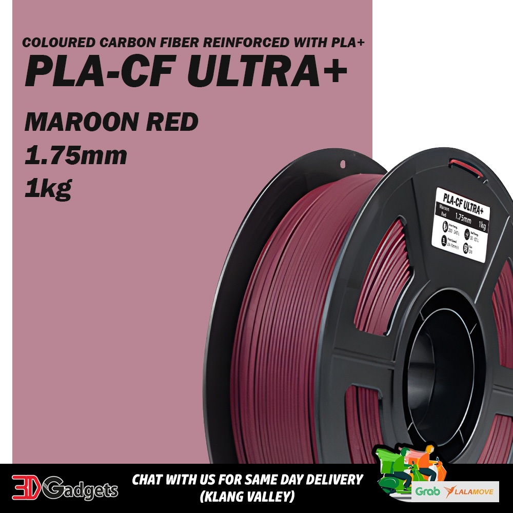 Magma PLA-CF ULTRA+ Coloured Carbon Fiber Filament 1.75mm 1KG for FDM ...