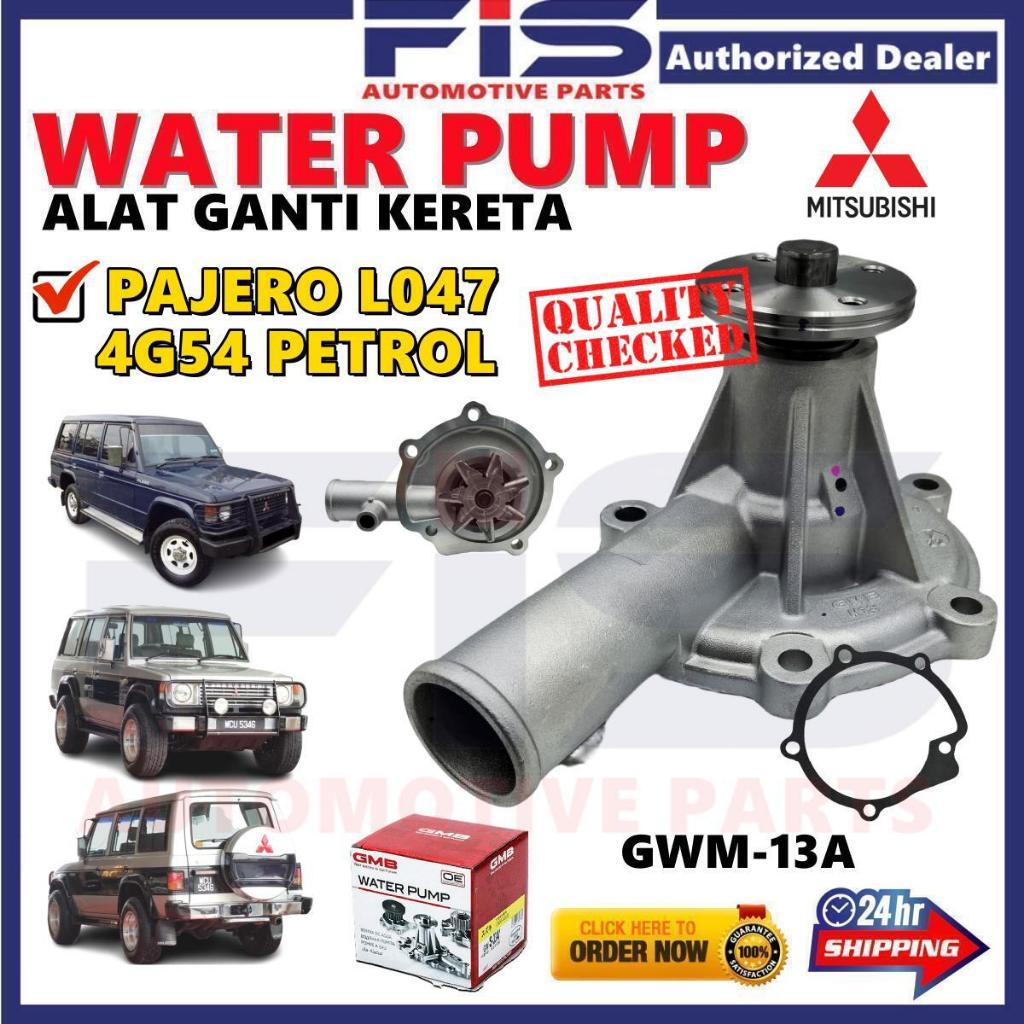 FIS GMB Original Water Pump Mitsubishi Pajero L047 4G54 Petrol GWM-13A ...