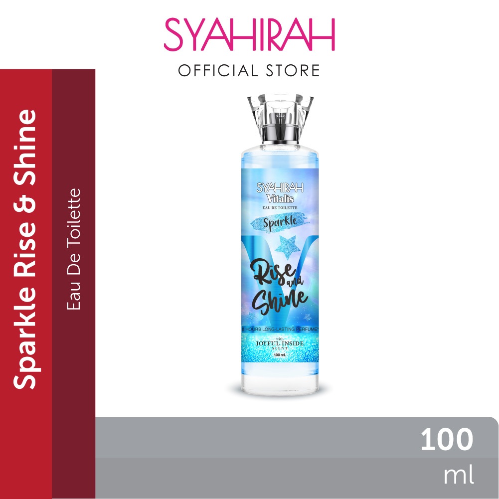 Syahirah Vitalis Eau De Toilette Sparkle Rise & Shine (100ml) | Shopee ...