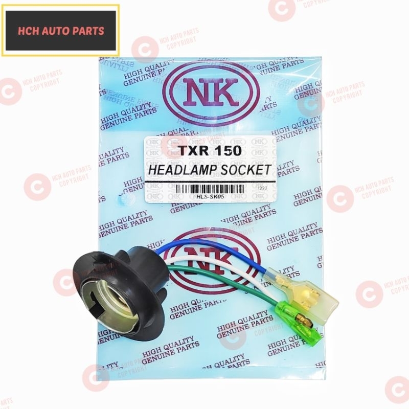 HEAD LAMP SOCKET - SUZUKI - TXR 150/ TX 150/ PANTHER GAMA 150 (NK ...