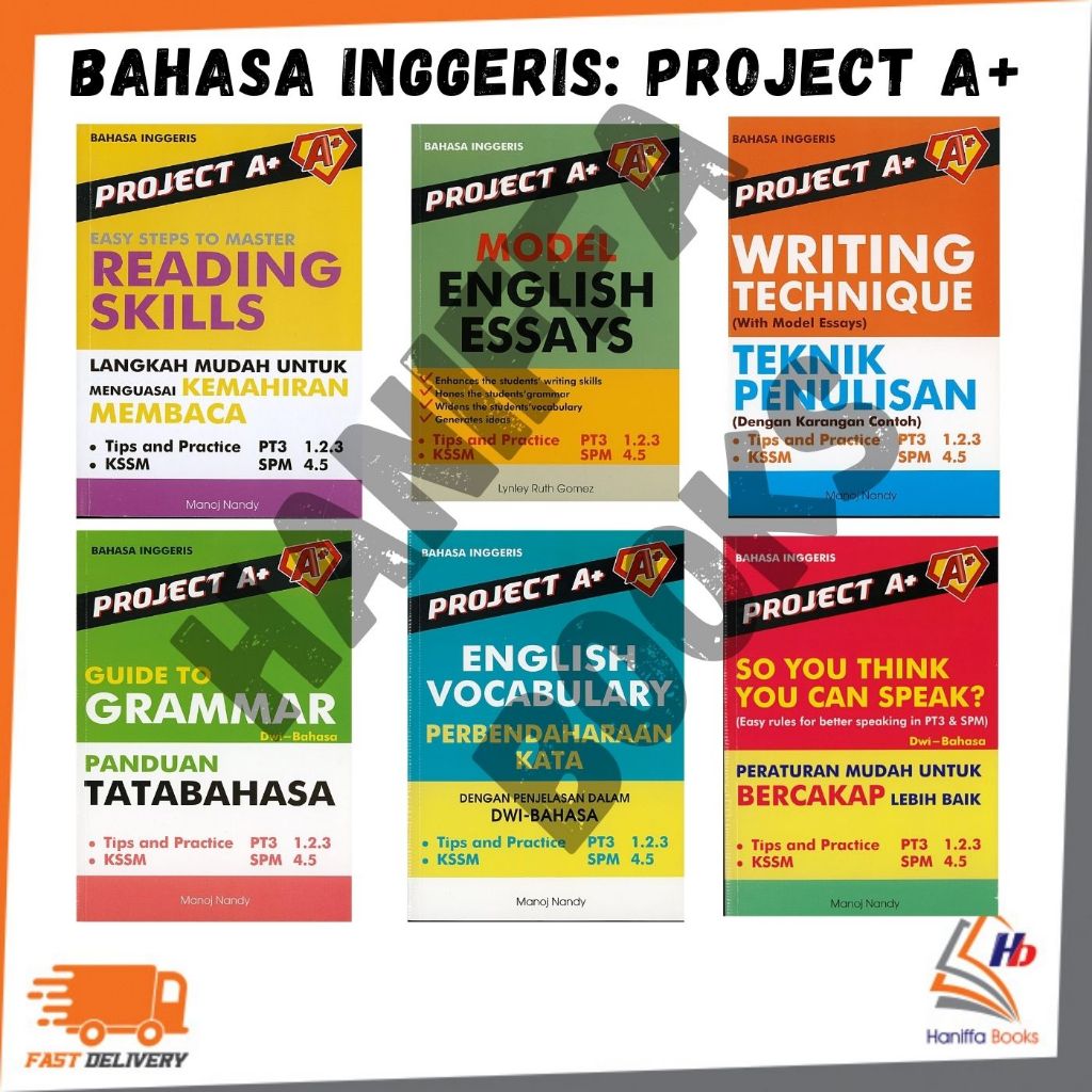 Prestasi Bahasa Inggeris Project A Tingkatan 1 2 3 4 And 5 Shopee