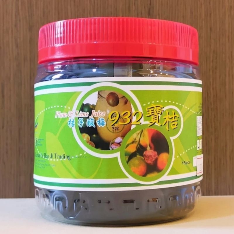 槟城932宝寳金桔子酸梅果汁酱🍋 15pc 710g+- Penang Healthy Cane Sugar Plum Lime Juice ...