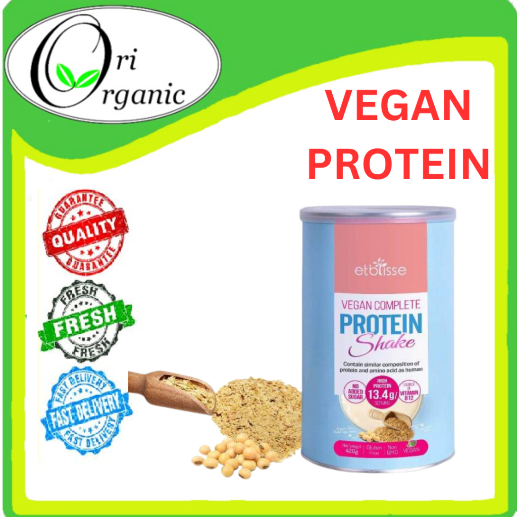 Etblisse Vegan Complete Protein Shake 420G Exp 6/2028 | Shopee Malaysia