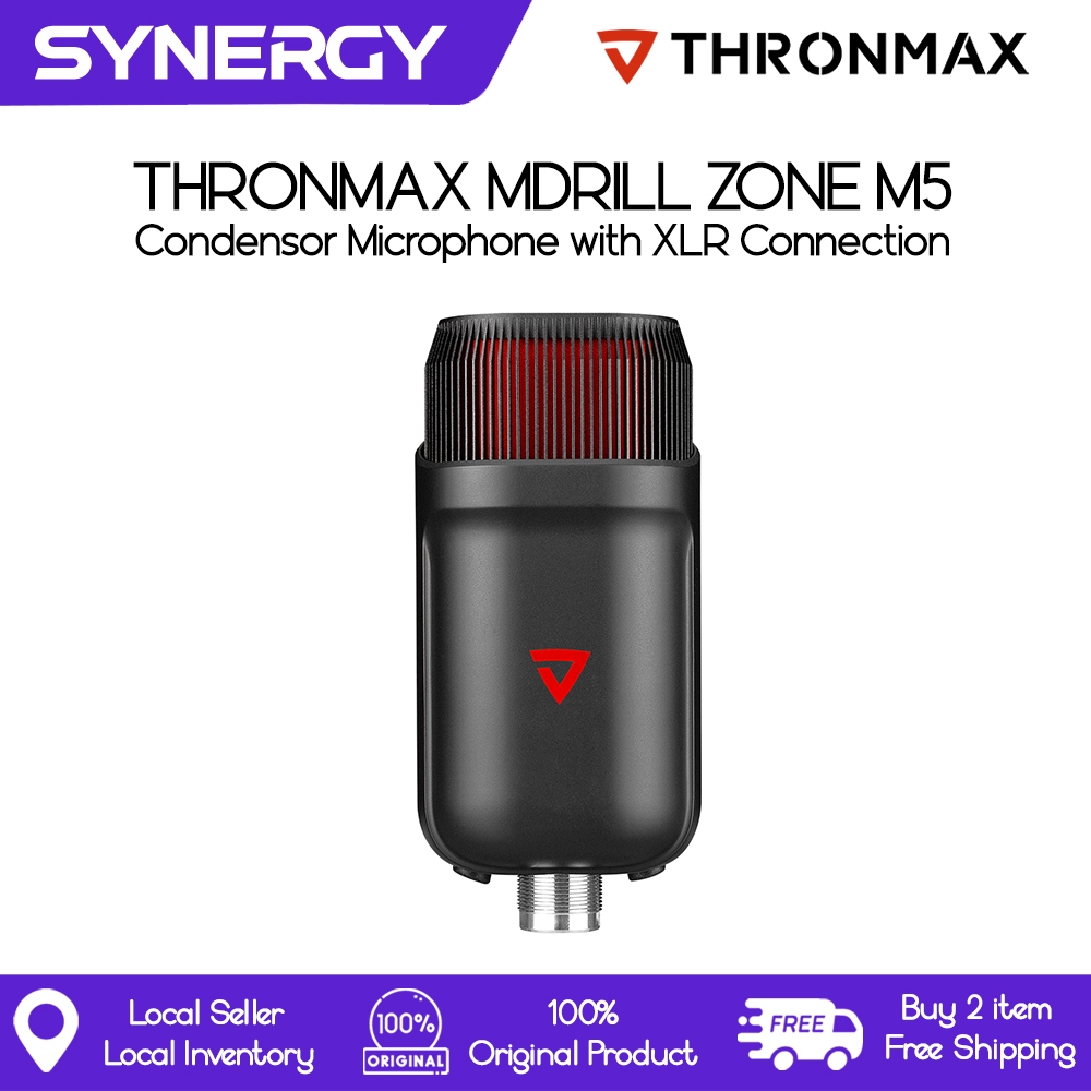 Thronmax Gaming Microphone MDrill Zone M5 XLR Microphone with 25mm ...