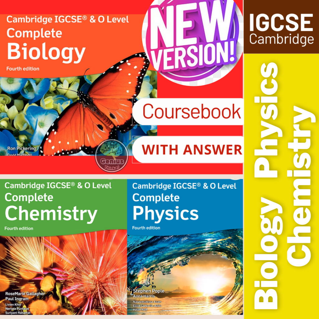 I2 Cambridge IGCSE Chemistry IGCSE Biology IGCSE Physics Student Book ...