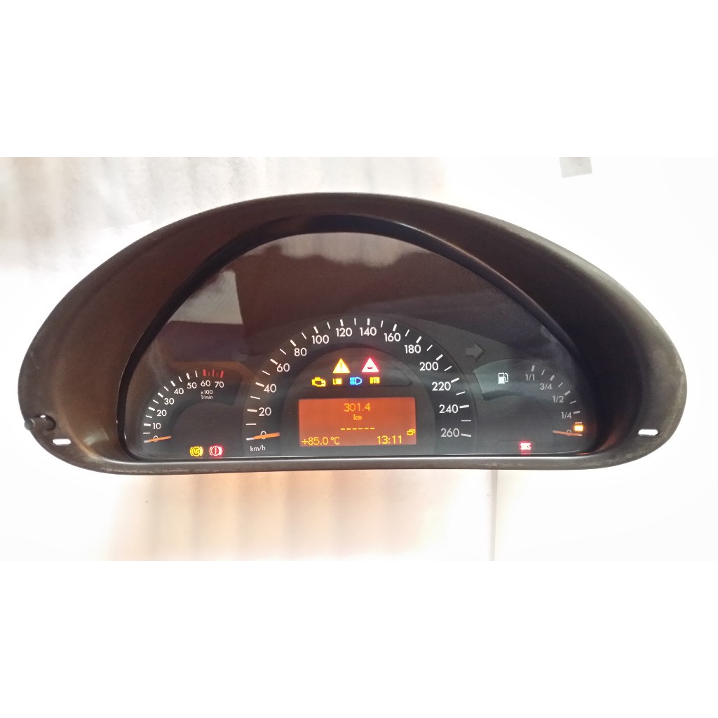 Mercedes C Class W203 meter instrument cluster (used) | Shopee Malaysia