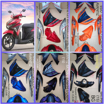 EGO AVANTIZ YAMAHA BATMAN 15 BODY COVER SET WITH SIAP STICKER TANAM 2K ...