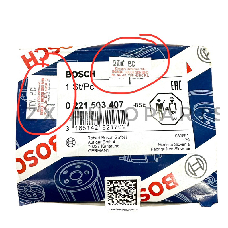 BOSCH SLOVENIA IGNITION PLUG COIL FOR PROTON WIRA VDO,GEN2,SATRIA NEO ...