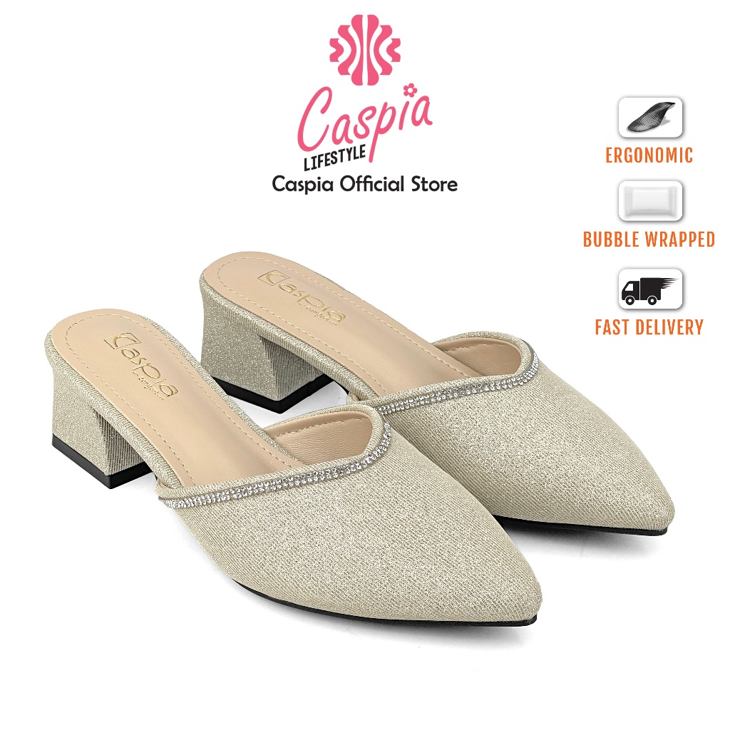 Caspia Ladies Lifestyle Heels CW-771 | Shopee Malaysia