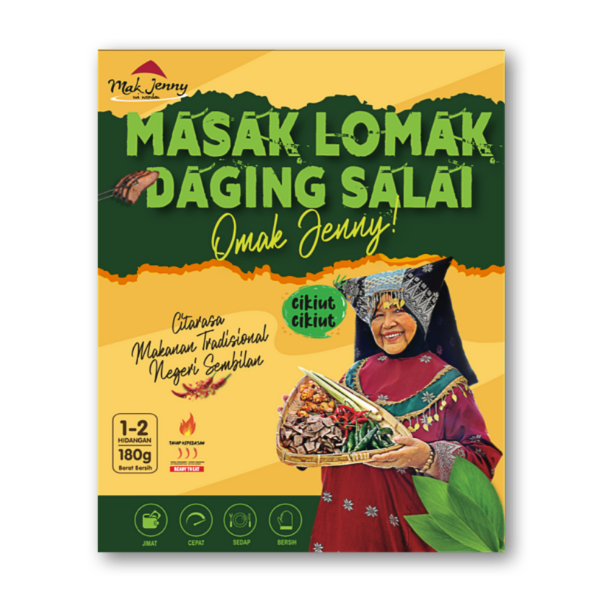 Masak Lemak Daging Salai Omak Jenny Mak Jenny Citarasa negeri sembilan ...