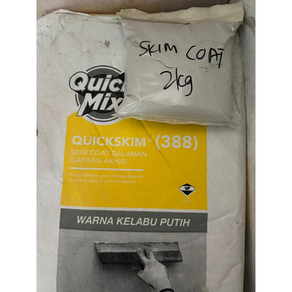 Quick Skim (388) 2kg for Interior Wall / Skim Coat Dalaman / 内墙补墙灰 ...