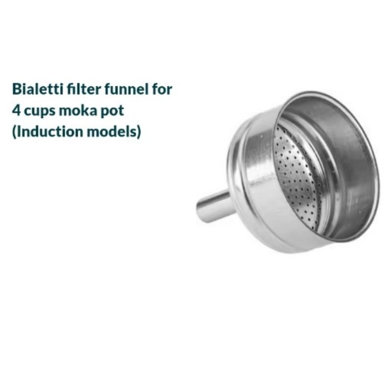 Bialetti Original filter funnel for 4 Cups moka pot(for induction ...