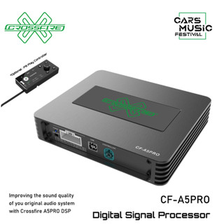 CROSSFIRE DSP AMPLIFIER CF-A5PRO BUILT IN 4 CHANNEL AMPLIFIER 10 Band ...