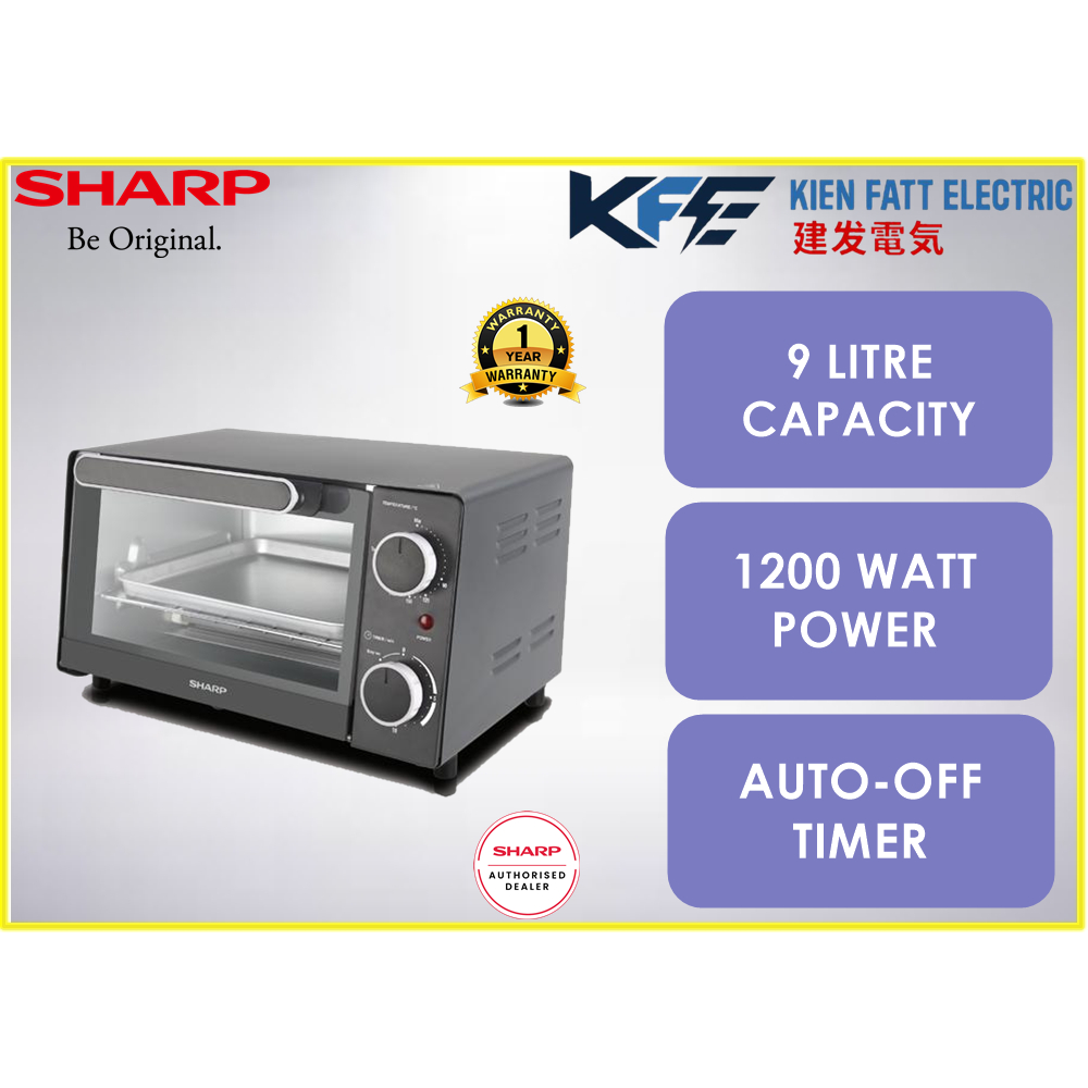 Sharp Oven Toaster 9 Litre EO9MTBK | Shopee Malaysia