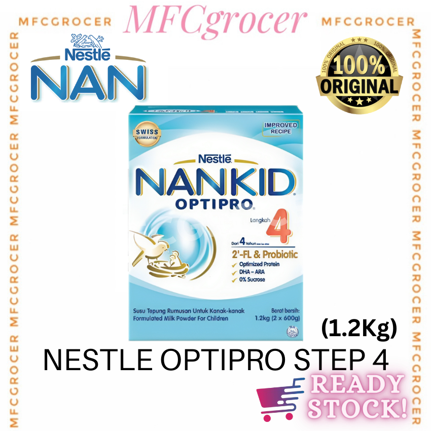 NESTLE NANKID OPTIPRO STEP 4 (1.2kg) | Shopee Malaysia