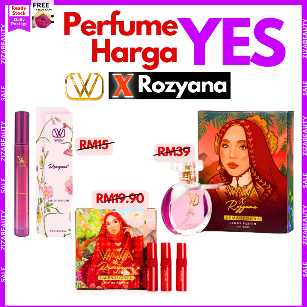 [Harga YES] WAWA x ROZYANA~~Collection Perfume | Shopee Malaysia