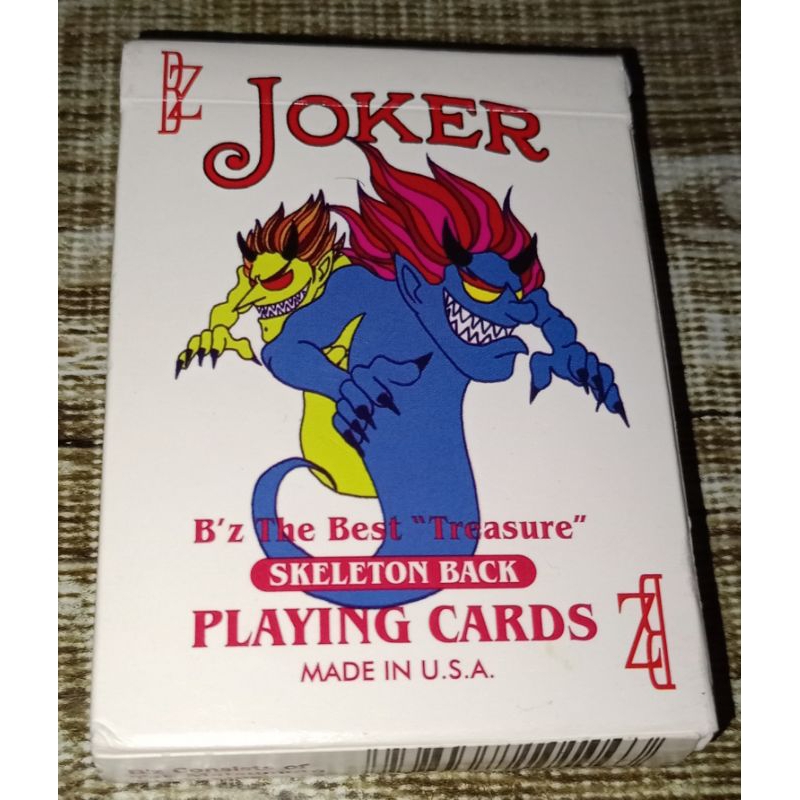 B'Z The Joker - B'Z The Best Treasure (Skeleton Back) | Shopee Malaysia